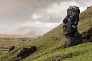 Ihe omimi ikpeazụ nke Ista Island: kedu ebe ndị niile bi n'ime ya lara