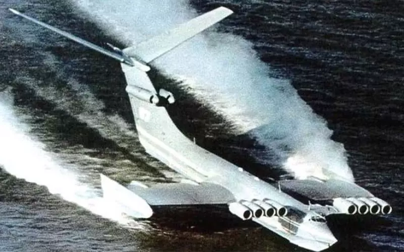 Monster Caspian: ny tantaran'ny ekranoplan sovietika matanjaka indrindra