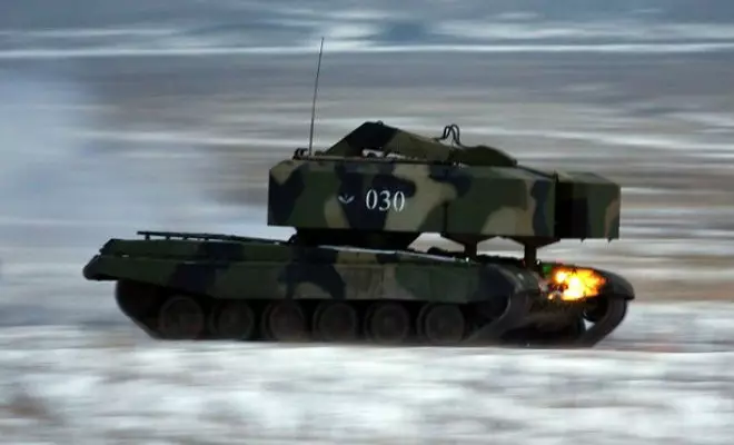 TOS-1A Solntsepek: isbeddelka Katyusha Soofiyeeti 1195_3