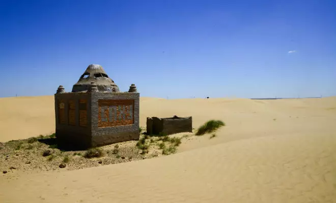 Leiloa taulaga i le pito i lalo o le Aral Sea: o se maua e archaeologists lalo o se vaega o le oneone 1244_1