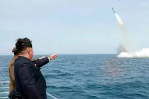 North Korea's secret submarine hit satellite imagery