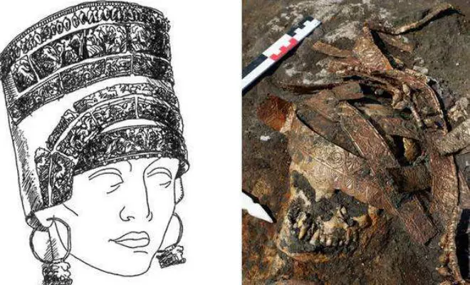 Para saintis telah menemui artifak dari permafrost: cache Scythians dengan senjata 1648_3