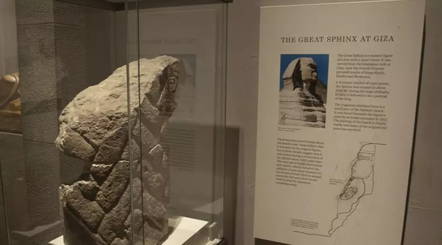 Jenggot Sphinx Mesir masih tidak setuju dengan Inggris tentang pengembalian jenggot Sphinx Agung, yang saat ini disimpan di ruang bawah tanah British Museum. Potongan artefak berusia 4.600 tahun ini dijual ke Inggris pada tahun 1818.