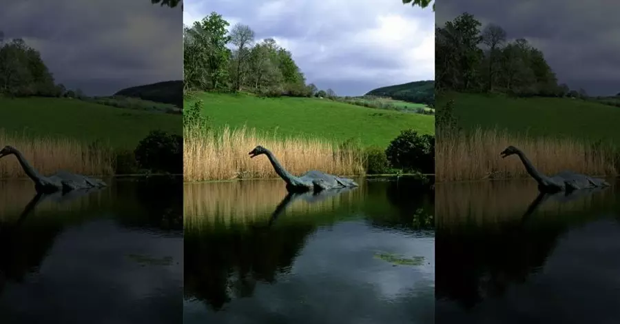 Loch Ness skrímslið Skotland Loch Ness skrímslið hefur verið eftirsótt í meira en tvær aldir. Stundum var risastór eðla (svona lýsa þeir) skrímslinu af vitnum, það var hægt að fanga á filmu. Sum þeirra reyndust ekki einu sinni vera 100% fölsuð. Sérhver skrímsli veiðimaður ætti að leita að Nessie - þetta er eins konar heilagur gral, sem allir vilja fara í pílagrímsferð til. Núna í október ætlar hópur áhugamanna að skipuleggja góðgerðarmaraþon í kringum vatnið: sá sem tekst að taka sjálfsmynd með Nessie fær 75.000 dollara.