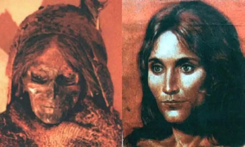 Tarim Mummies 1900 -ականների սկզբին շվեդ հետազոտող Սվեն Հեդինը հայտնաբերեց հնագույն Լուլան քաղաքը, որը թաղված էր Թաքլամական անապատի ավազների մեջ: Այս քաղաքը կառուցող քաղաքակրթությունը պարզապես չէր կարող այստեղ լինել. Մումիաների ԴՆԹ -ն ցույց տվեց եվրոպական մարկերներ: