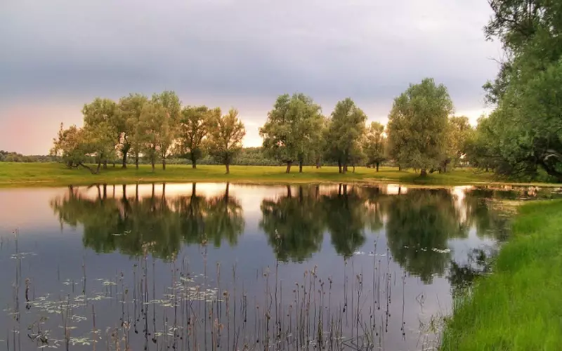 Lacul Shaitan Lacul oval din sudul regiunii Kirov este uimitor de frumos, dar locuitorii locali încearcă să-l ocolească. Lucrul este că uneori coloane de apă se ridică din lac, ca gheizerele. Potrivit unei vechi legende, un demon trăiește la fundul lacului și, când se enervează, apa fierbe și se stropește în fântâni. Comportamentul neobișnuit al lacului este ușor explicat rațional prin originea sa: rezervorul este o fântână carstică. În adâncurile sale, există ape arteziene presurizate. Bucățile de turbă prinse accidental în crăpăturile defectelor formează dopuri, care zboară sub presiuni ridicate, iar fântânile de apă ies la suprafață fără nicio regularitate. Astăzi, Lacul Shaitan atrage mulți turiști și pescari.