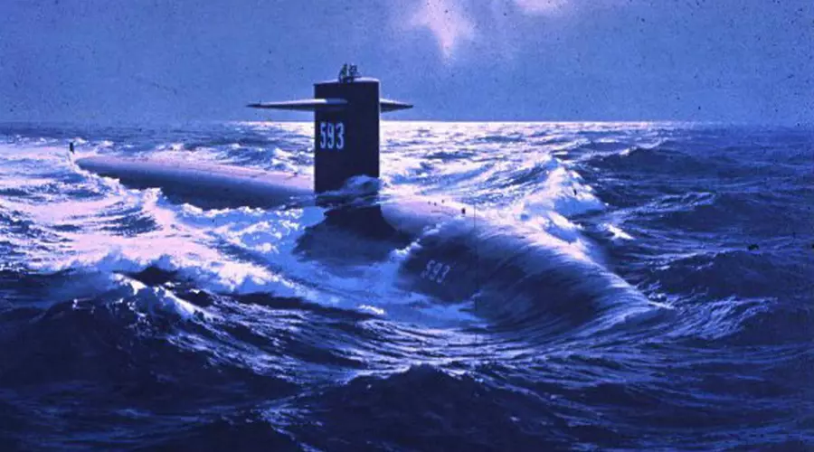 Nuclear submarine collisions at depth: history of emergency 262_5