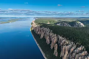 Лена Сутунҳо: яке аз ҷойҳои зебои Сибир