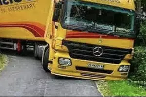 Lkw-Fahrer, die ihr Geschäft verstehen