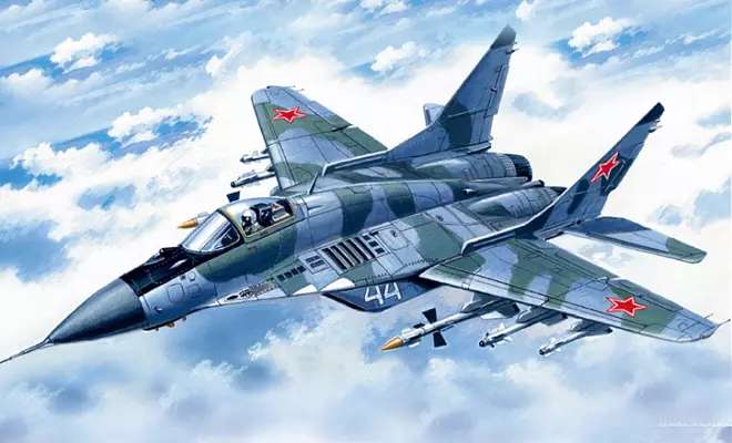 Ubuhanga bwo guhaguruka bwa MiG-29. Yagiye neza