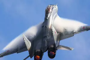 Vertikal start av den senaste MiG-35