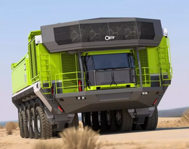 Meer BelAZ: de grootste dumptruck ter wereld