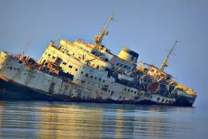 Cómo se inundan los barcos enormes