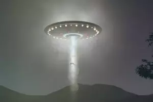 The Scotsman took out his camera and accidentally shot a UFO