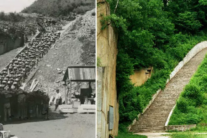 Stairway of the Dead: the creepiest place of World War II