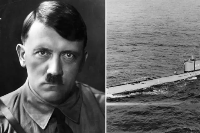 Hitler ndhelik ing Amerika Selatan: para ilmuwan nemokake kapal selam emas rahasia