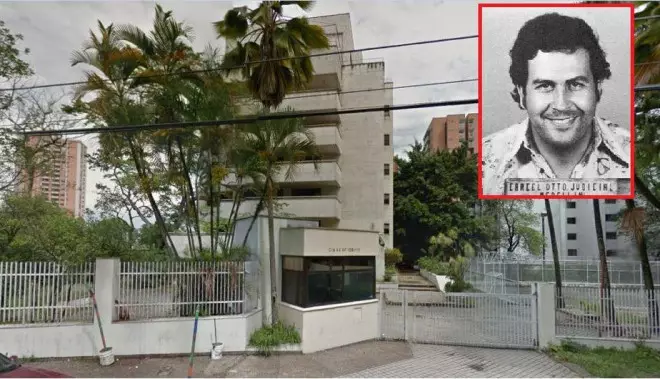 Etu esi kwatuo ụlọ Pablo Escobar na Colombia