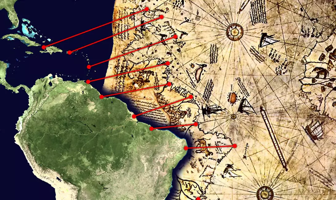 Ang nawala nga mga marinero Hinuon, ang mga syentista naghatag na usa ka timailhan sa dili kapani-paniwala nga pagkahibalo sa Piri Reis. Ang parehas nga Hapgood (nga sa bisan unsang paagi dili maihap taliwala sa mga pseudos siyentista) nagpahayag nga ang madawat ra nga pagpatin-aw mao ang pagkaanaa sa pipila ka mga tawo sa una pa nga panahon nga medyo hanas sa pagnabigar. Kinahanglan nga susihon sa kini nga mga lalaki ang tibuuk nga planeta sa tibuuk - ug pagkahuman nawala sa manipis nga hangin, nga gibilin ra ang daghang mga mapa.