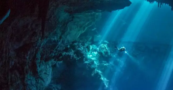 Portal nan pi gwo nan yon lòt mond dekouvri nan CAVES yo anba dlo nan Aztèk yo ansyen