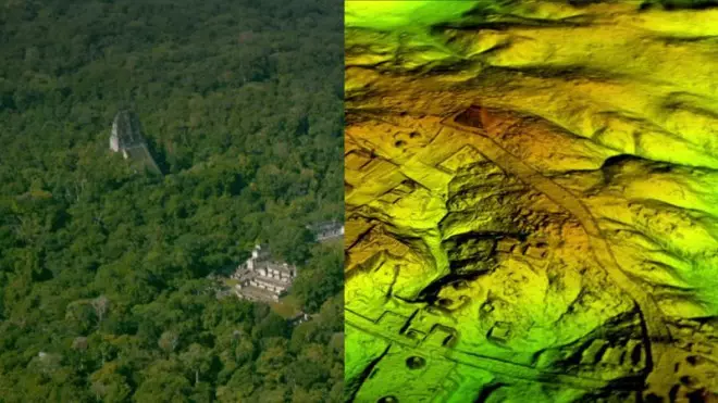 Archeologen hebben een gigantische Maya-stad ontdekt onder de jungle van Guatemala, waarin tot 10 miljoen mensen zouden kunnen leven