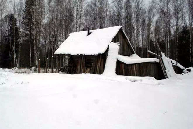 Northern Urals on video: abandoned people, hermits and taiga