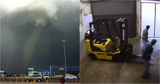 A tornado destroyed several factories in a minute: the deadly force of nature