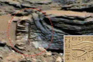 Mars aliogopa NASA na hieroglyphs za kushangaza