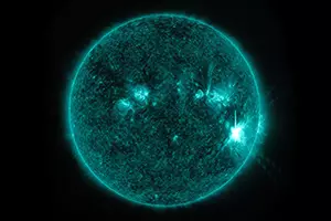 The third solar flare threatens the death of humanity