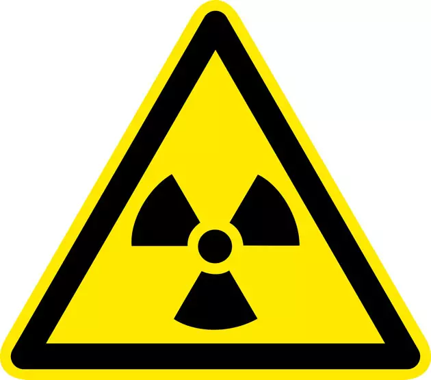 Warnschild Warnzeichen Radioatkive Stoffe Strahlung