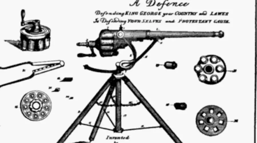 Designprobleme Puckle hat nicht zu viel berücksichtigt, um erfolgreich zu sein. Das Silikonsystem, das benötigt wird, um nach jedem Schuss den Samen im Regal aufzufüllen - nicht die Feuerrate, sondern nur die Ersatzfeuerrate. Darüber hinaus war das Design der Pakla-Pistole ziemlich kompliziert, teuer und im echten Kampf unzuverlässig: Der Verriegelungsmechanismus der Trommel war schwach und die Berechnung riskierte, jederzeit mit einer nutzlosen Waffe zu bleiben.