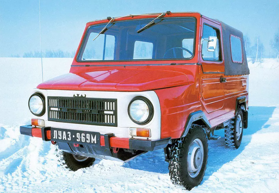 LuAZ-969: een landelijke jeep oorspronkelijk uit de USSR 7296_7