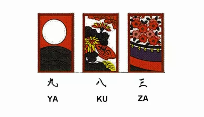 De oarsprong fan 'e namme "Yakuza" In protte minsken hawwe it wurd "Yakuza" heard, mar net allegear witte eins wat it betsjut. De namme fan 'e mafia waard jûn troch it populêre Japanske kaartspul "oicho-kabu", gelyk oan blackjack. De meast mislearre kombinaasje fan kaarten dêryn wurdt "ya-ku-za" neamd-8 + 9 + 3 = 20. It spul wurdt skoard mei it lêste sifer, dus yn dit gefal krijt de spiler nul. Yn jargon betsjut "yakuza" ek "goed foar neat."