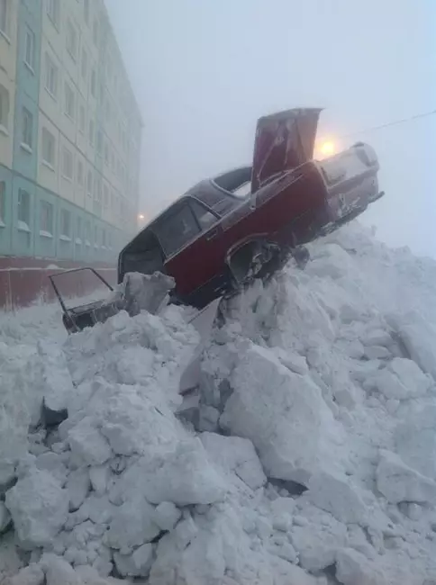 Норильск үчүн дүйнөнүн акыры шаар тургуну үчүн кадимки күн 7589_8