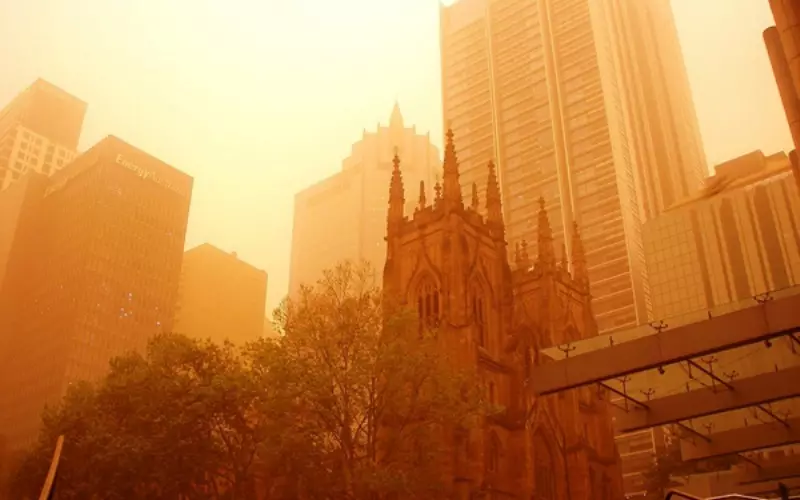 Rode Planeet Australië Als zandstormen in woestijn- en halfwoestijngebieden een wijdverbreid fenomeen zijn, dan is dit voor het Groene Continent buitengewoon. Maar in september 2009 leek Sydney, bedekt met een geelachtige rode wolk, op een metropool op het oppervlak van Mars.