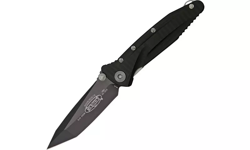 Microtech Socom Delta Bilah baja berlapis bubuk dari pisau ini membuatnya senyap seperti yang dibutuhkan untuk pasukan khusus. Tidak ada silau atau suara bising saat keluar dari gagang keramik telah menjadikan Socom Delta pendamping yang andal dan andal dengan jangkauan penggunaan terluas.