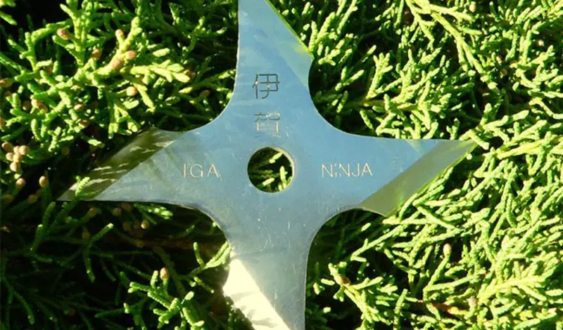 Ninja Shurikens Nyatane, samurai nggunakake shurikens. Seni mbuwang bintang baja diajarke ing sekolah khusus, dene ninjas luwih milih nggunakake senapan udara sing luwih gampang lan gampang digunakake. Stereotipe shuriken durung katon nganti wiwitan abad kaping 20.