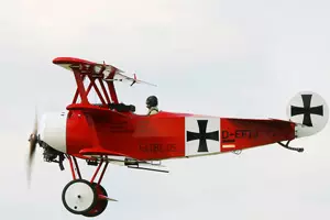 Red Baron: motsamaisi ea hloahloa ka ho fetisisa nalaneng ea lifofane