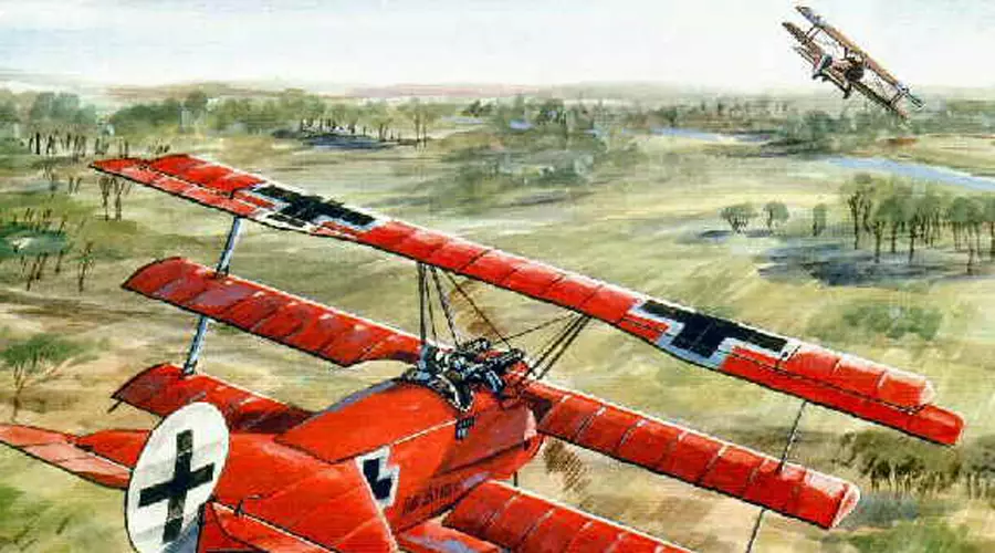 Avril sanglant Quelques mois plus tard, le volant d'inertie de l'aviation allemande entrait en rotation industrielle. Avril 1917 a été surnommé « Bloody April » par les pilotes britanniques, puisque seul Manfred a réussi à abattre 22 avions britanniques en trois semaines. Au début de l'été, Ace est grièvement blessé et est contraint de quitter le front pendant quelque temps. Le commandement allemand a marqué le retour de Richtofen avec une autre augmentation - cette fois le baron s'est vu confier tout un régiment de combattants.