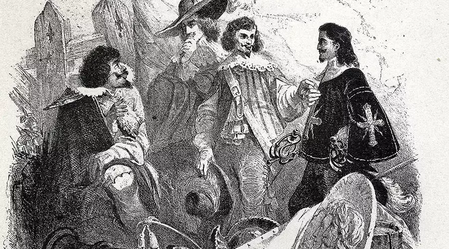 Musketeers Ocheperako Mu 1660, Kadinala Mazarin adapatsa mfumu gulu lake la alonda. Kampani ya "Musketeers Wamng'ono" idapangidwa kuchokera pamenepo, mtsogoleri wawo yemwe anali wolamulira France yekha. Powona zizindikiro zonse za kutetezedwa apamwamba, olemekezeka ambiri ankaona kampani yatsopano yapamwamba. Zotsatira zake, mkangano wobisika udabuka pakati pa ma musketeers ochokera m'magulu osiyanasiyana, olimbikitsidwa ndimipikisano yanthawi zonse. Akuluakuluwa adatcha nthawiyi "Nkhondo ya Lace".