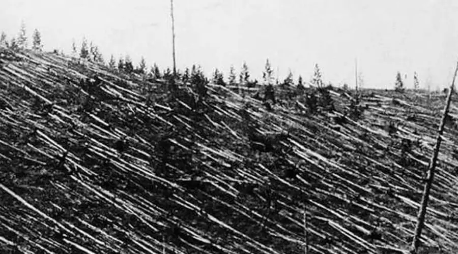 Tunguska meteorite Dị ka ndị akaebe si kwuo (ndị kacha nso bụ kilomita 80 site na ebe izizi), igwe ojii gbara ọchịchịrị na mbara igwe ghọrọ nnukwu kọlụm nke anwụrụ ọkụ ojii, mgbe ahụ oke mmiri ozuzo dara na mbara igwe. Na June 30, 1908, Tunguska meteorite rụpụtara mbibi dị egwu na radius nke ihe dị ka square kilomita 1000. Ọ bụrụ na meteorite dị otú ahụ adaa n'obodo ahụ, ọnụ ọgụgụ ndị ọ metụtara agaghị abụ ihe a na -agaghị echetụ n'echiche.