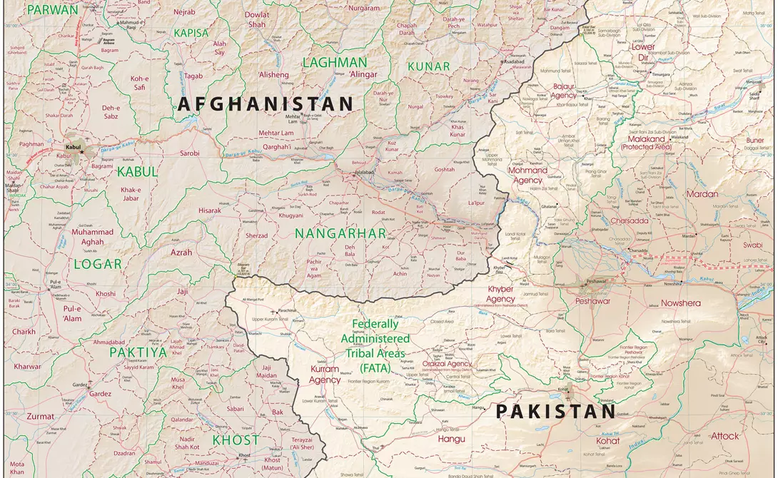 Landamæri Norður-Afganistan og Pakistan, 2010