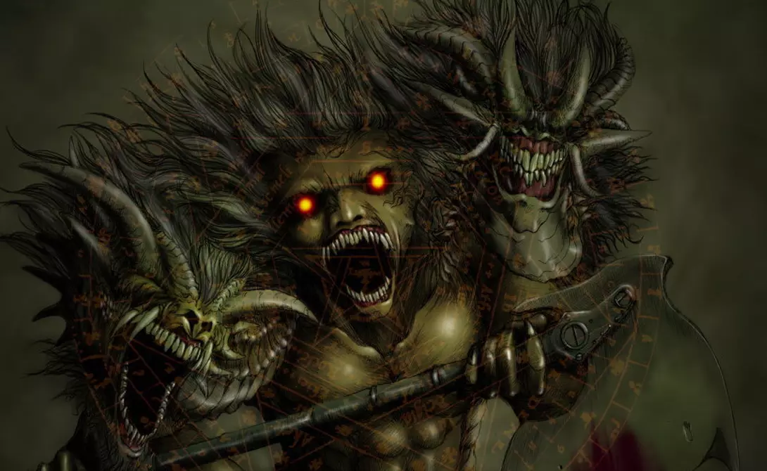 Hazi Dahaka Demon vum Stuerm aus der iranescher Mythologie. Hazi Dahaka klaut Ranner an attackéiert einsam Schäfer. Et ass e Schlaangähnlecht Monster mat dräi Kapp a sechs Aen.