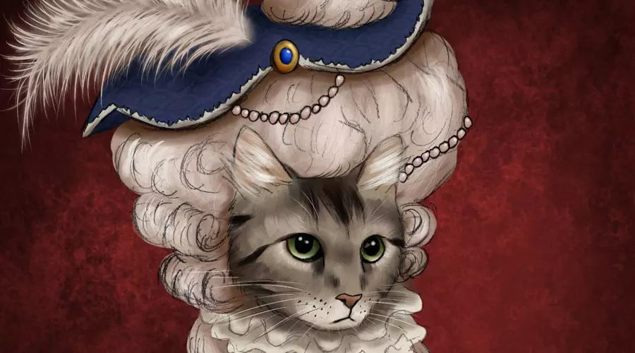 Marie Antoinette Semua wanita memiliki kelemahan terhadap kucing, tetapi ratu Prancis hanya terobsesi dengan mereka. Di istana Marie Antoinette di Versailles, begitu banyak hewan berkeliaran sehingga pengunjung kagum dengan jumlah kotoran yang tidak dapat ditampung oleh seluruh pasukan pelayan. Sebelum dieksekusi dengan guillotine, ratu ingin memberikan kucingnya sekolah asrama seumur hidup, yang dilakukan.