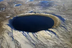 Pagsulong sa kawanangan: Giant Crater sa Lawas sa Yuta