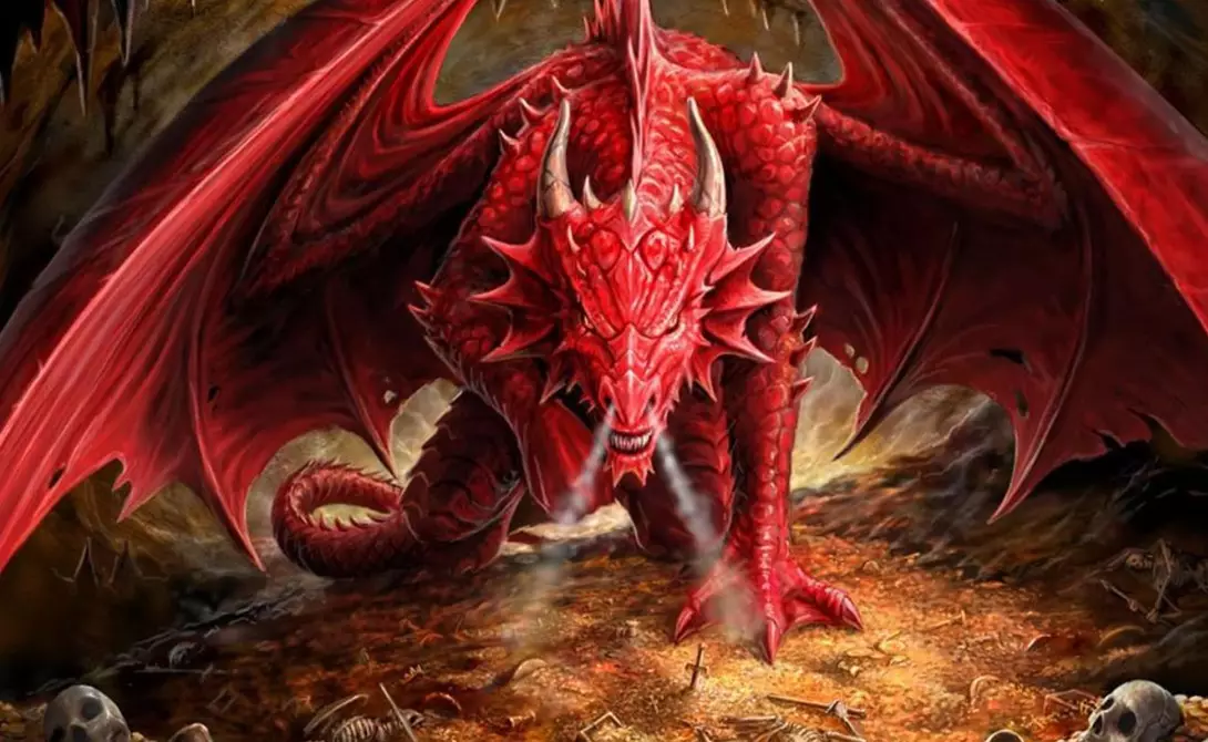 Dragons Akụkọ ihe mere eme nke dragons esorola mmadụ ruo ọtụtụ narị afọ. Onye dibia China Lei Xiao dere na site n'ọkpụkpụ anụ ọhịa ọ ga -ekwe omume ịkwadebe ọgwụ zuru ụwa ọnụ maka ọtụtụ ọrịa. Pliny Okenye kwuru na dragọn ahụ nwere ike nyagbu ọdụ ọdụ enyí, na onye okike okike nke narị afọ nke 17 Kircher kọwara omume zuru oke nke dragons n'ọrụ ya Mundus Subterraneus.