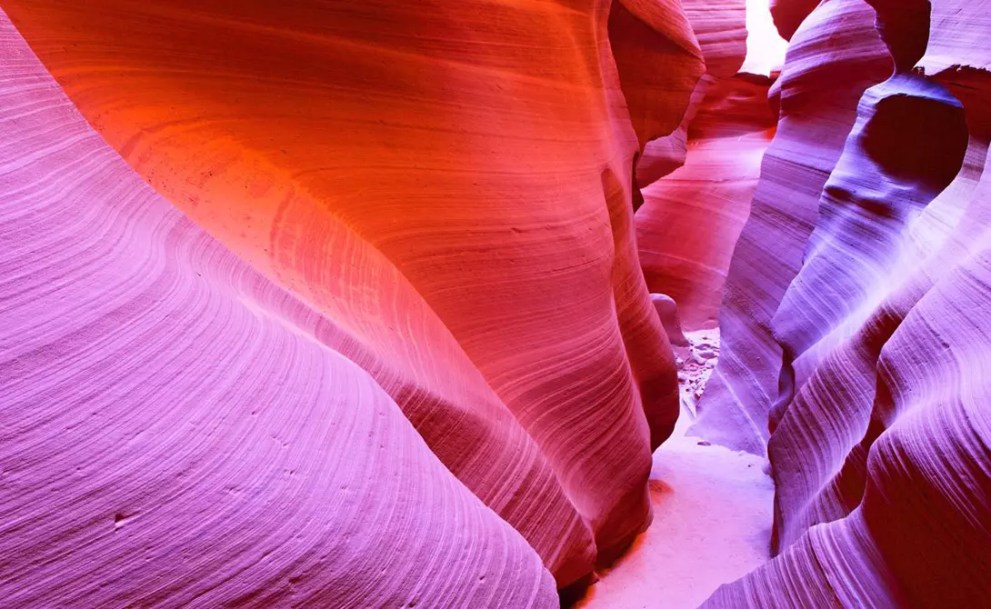 L'Antelope Canyon, in Arizona, è il sito più fotografato del sud-ovest degli Stati Uniti.