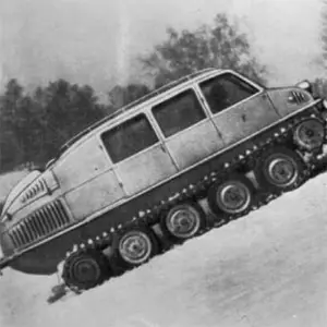 The evolution of the Soviet all-terrain vehicle