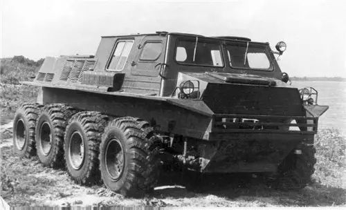 Ang ebolusyon sa Soviet all-terrain nga salakyanan 8853_8