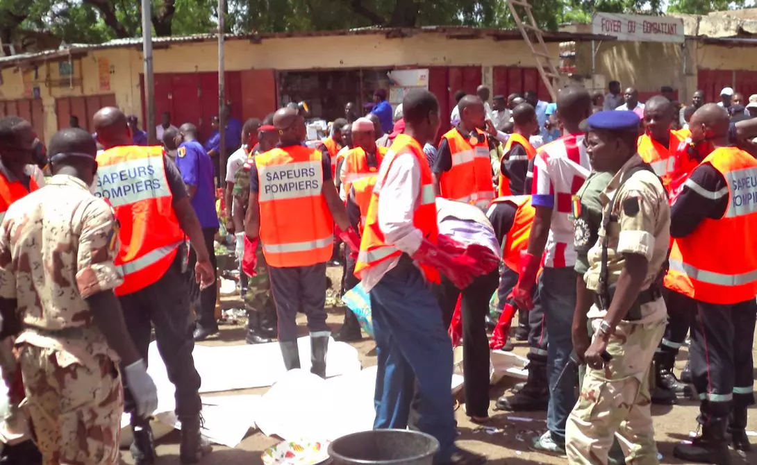 N'Djamena Chad Representantes de um dos grupos islâmicos mais vis do mundo, o Boko Haram, trabalharam aqui.