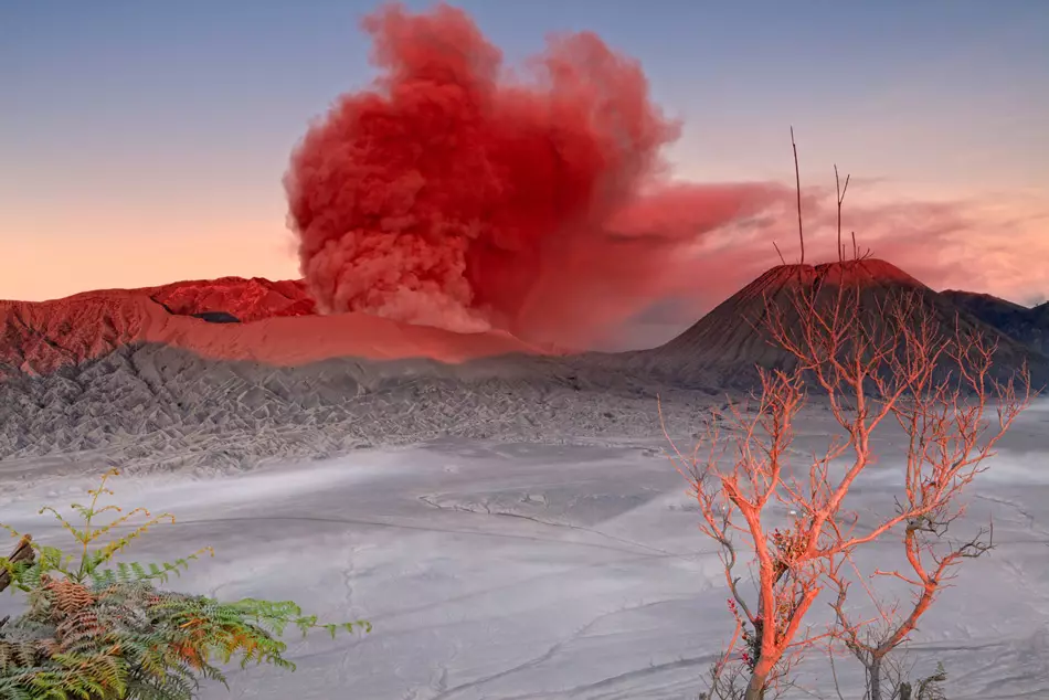 Deadly Beauty Bromo telah meletus beberapa kali dalam beberapa tahun kebelakangan ini. Pada akhir 2010 dan awal 2011, tiang abu vulkanik merosakkan bangunan, merosakkan tanaman dan mengganggu penerbangan ke Jawa. Pada Januari 2011, 5500 tiang metro bahkan sampai di pulau Bali, di mana semua penerbangan dibatalkan kerana kejadian itu. Ini adalah letusan Bromo yang paling kuat.